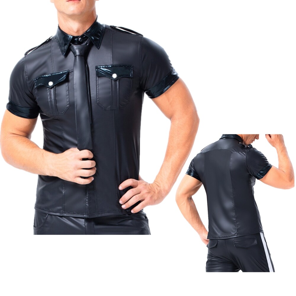 Polizei Hut Mütze Police Cap schwarz England Cop Polizist Fasching ...