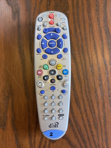 Dish Network Bell Express VU 6.4 Remote Control TV2 #2 IR/UHF DKNFSK03 ...
