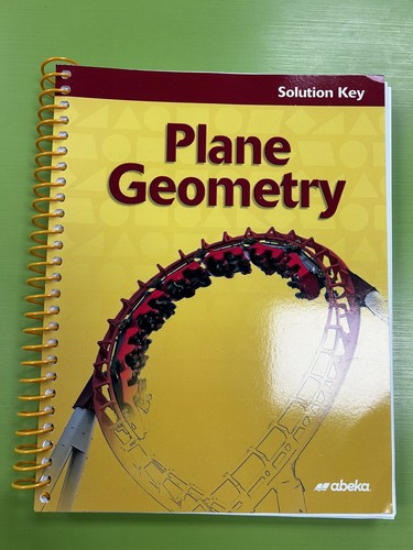 Abeka Plane Geometry Solution Key | eBay