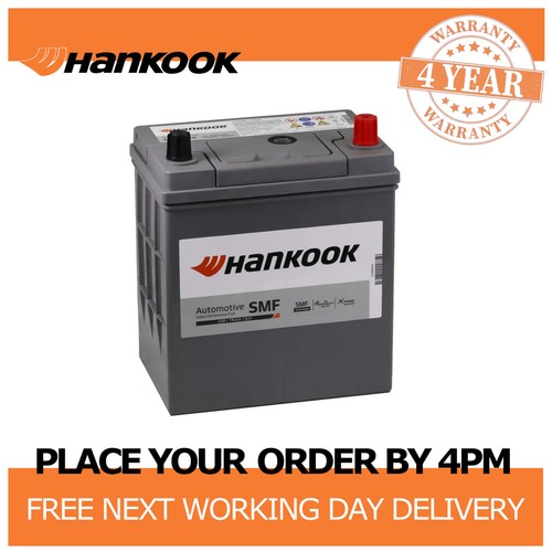 12V Car Battery 054 Size, Hankook 35Ah 330CCA Sealed Calcium - 187 x ...