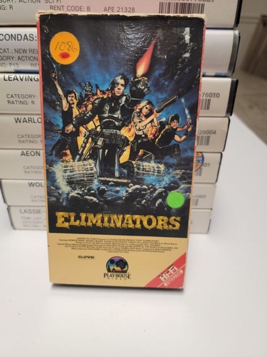 Eliminators - VHS 1986 80s Cult Classic Sci-fi Charles Band *BUY 2 GET ...