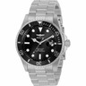 Invicta Men's Watch Pro Diver Silver Tone Dial Stainless Steel Bracelet ...