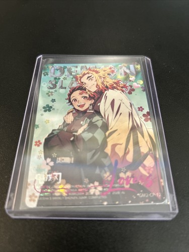 Demon Slayer Wedding 2 Pieces of Time CP-12 Tanjaro and Rengoku | eBay