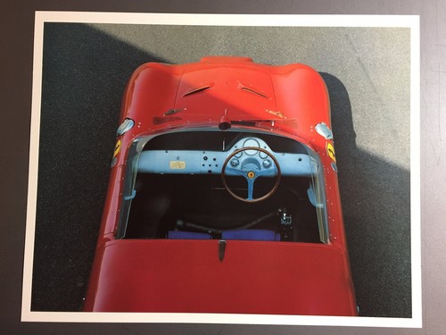 1962 Ferrari Dino 248 SP Spider Print, Picture, Poster, RARE!! Awesome ...