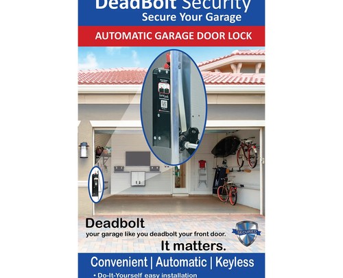 Surelock- Automatic garage door lock/deadbolt- secure your gradge | eBay