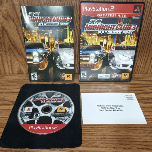 Midnight Club 3 Dub Edition Remix Greatest Hits - Sony Playstation 2 ...