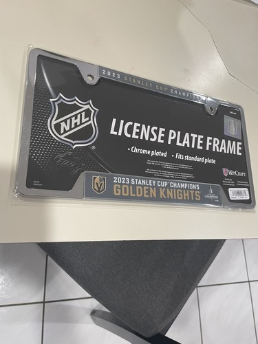 las vegas golden knights Stanley Cup Champions license Plate Frame NHL ...