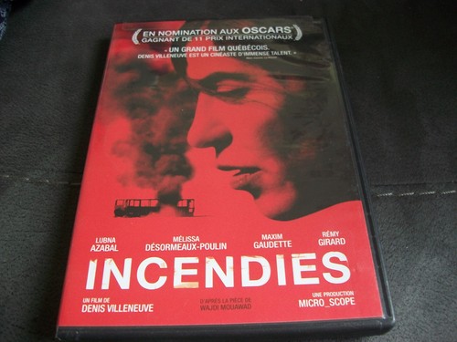 Incendies DVD Denis Villeneuve | eBay