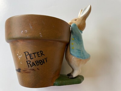 Peter Rabbit Planter In Collectible Planters for sale | eBay