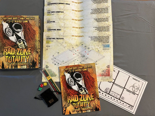 Rad Zone Totality (Box Edition) Roll and Write | eBay