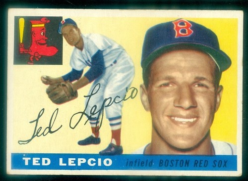 1955 TOPPS #128 TED LEPCIO VG | eBay