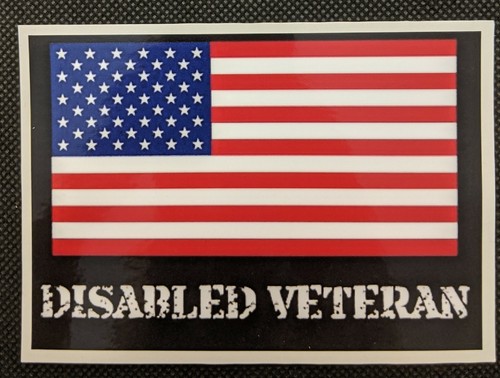 Disabled Veteran Sticker Decal | eBay