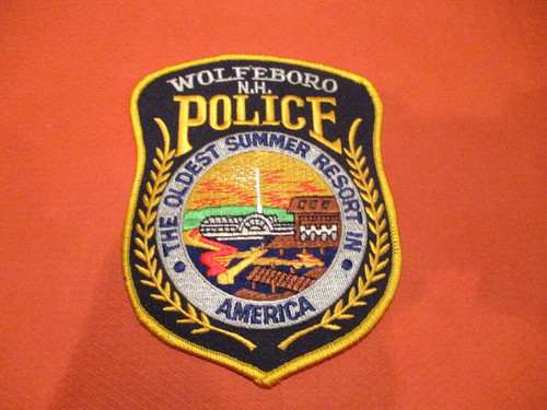 Collectible New Hampshire Police Patch,Wolfeboro,New | eBay