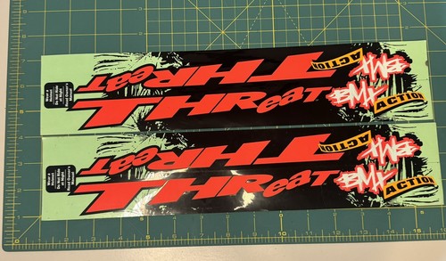 Sticker Decal Huffy BMX Threat MTB Vintage 1980s 1990s | eBay