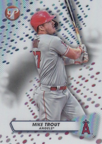 MIKE TROUT TOPPS PRISTINE REFRACTOR LOS ANGELES ANGELS #27 2023 23 | eBay