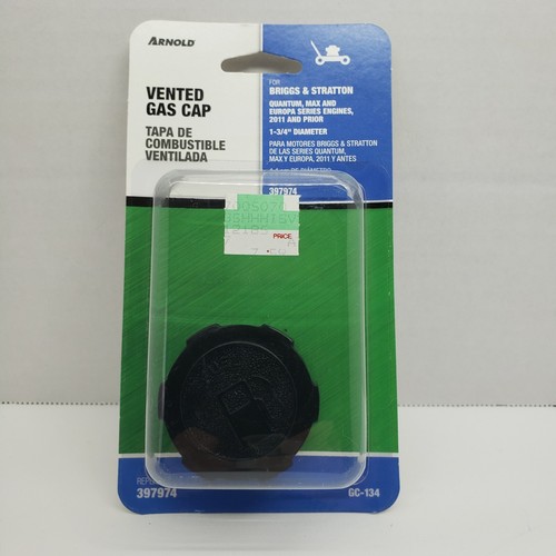 Arnold Vented Gas Cap For Older Briggs & Stratton Engines #GC-134 ...