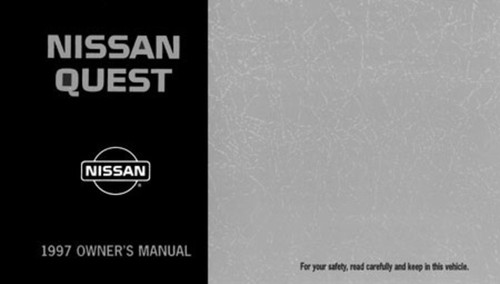 1997 Nissan Quest Owners Manual User Guide Reference Operator Book | eBay