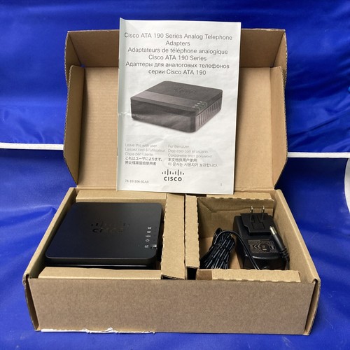 Cisco ATA191 Multiplatform Analog Terminal Adapter - ATA191-K9 | eBay
