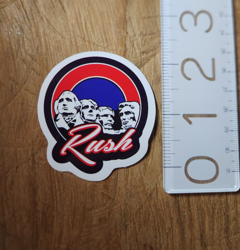 RUSH STICKER RUSH Decal Rock Music Classic Rock 70s Rock 80s Rock Band ...