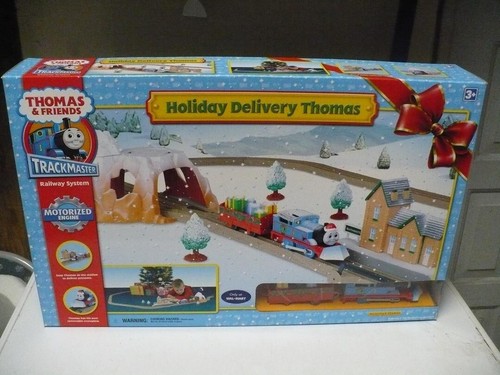 THOMAS & FRIENDS TRACKMASTER HOLIDAY DELIVERY THOMAS SET NEW. | eBay