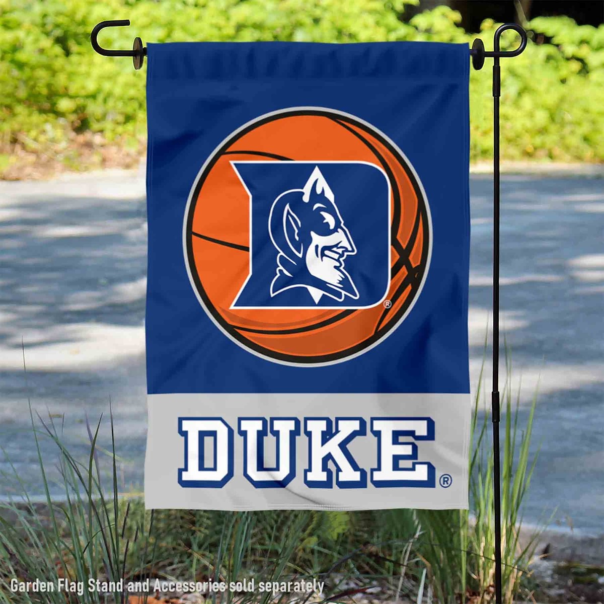 Logotipo De Baloncesto De Duke Duke Blue Devils Basketball Logo Flag