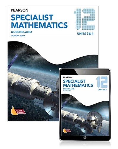 Pearson Specialist Mathematics Queensland 12 Student Book with eBook by ...