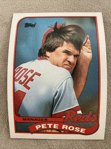 1989 Topps Pete Rose Error Card #505 | eBay