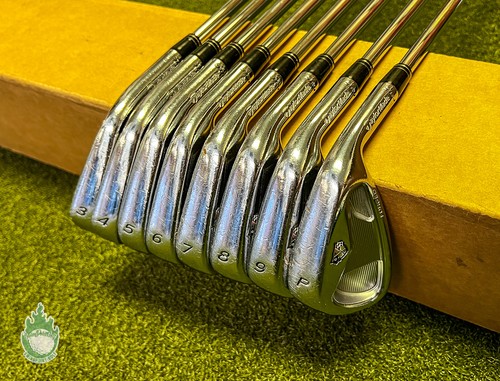 Used TaylorMade RAC TP Forged Irons 3-PW R300 Regular Flex Steel Golf ...