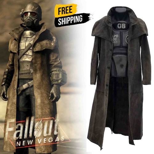 Fallout New Vegas Veteran Ranger Costume NCR Ranger Cosplay Canvas ...