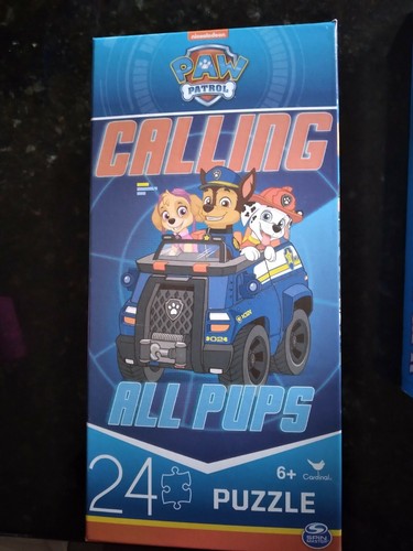 Paw Patrol Puzzle Nickelodeon Cardinal 24 pieces “Calling All Pups ...