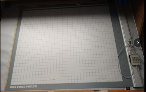 GTCO 30 x 36 Roll Up Digitizer W/Case and Puck | eBay