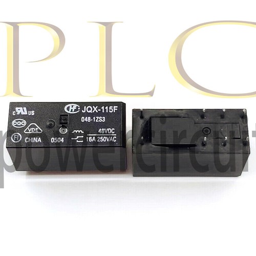 10PCS HONGFA JQX-115F-048-1ZS3 48VDC Power Relay 8Pin 16A 250VAC~ | eBay