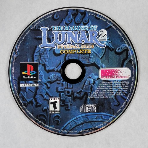 The Making of Lunar 2 Eternal Blue Complete - Loose Sony PS1 ...