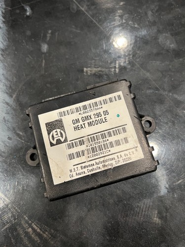 CADILLAC STS FRONT RIGHT PASSENGER SEAT HEAT COMFORT MODULE OEM | eBay