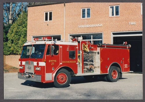 Southborough MA FD FMC Pumper Engine #21 fire truck photo | eBay