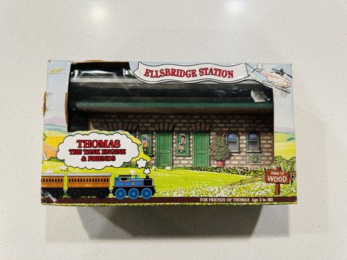 Thomas The Tank And Friends Wooden Railway Train 1992 Elsbridge Station ...