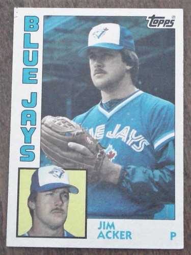 Jim Acker, Blue Jays, 1984 #359 Topps Baseball Card, GOOD CONDITION | eBay