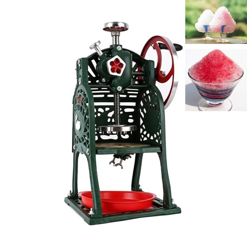 Shaved Ice Machine Manual Snow Ice Shaver Machine Ice Crusher Shaved ...
