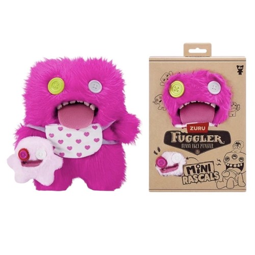 Fuggler Double Trouble Mini Rascals Oogah Boogah Pink #142 Baby Fuggler ...