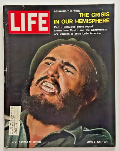 Vintage June 2, 1961 LIFE Magazine - Fidel Castro N | eBay
