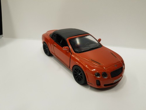 2010 Bentley Continental Kinsmart Marron Jouet Voiture Modèle 1/38 ...