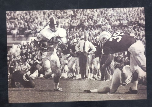 REAL PHOTO 1963 ALABAMA CRIMSON TIDE V OKLAHOMA SOONERS POSTCARD COPY ...