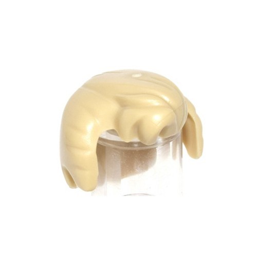 LEGO - Minifig, Hair Swept Back with Widow's Peak, Sideburns and ...