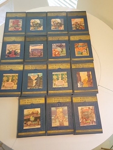 VINTAGE Wonderland of Knowledge The Pictorial Encyclopedia Set of 15 ...