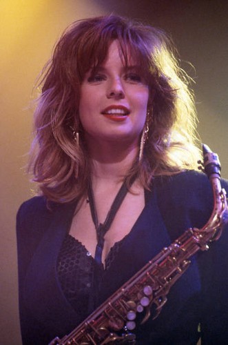 Dutch saxophone player Candy Dulfer seen performing 1990s Old Photo 1 ...