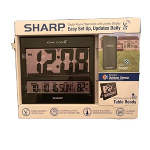 Sharp Wall Clocks with Battery Backup for sale | eBay