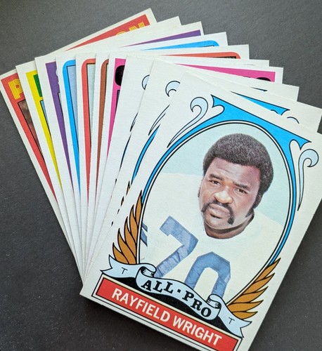 1972 Topps Football Cards 264-351 SERIES 3 Scans HIGH NUMBER SET BREAK ...