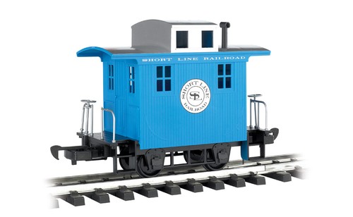 BACHMANN G SCALE #98086 SHORTLINE RR BLUE CABOOSE NEW IN BOX | eBay