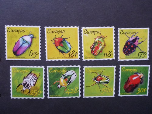 CURACAO NETHERLANDS 2013 Insects Set 8 Mint Stamps | eBay