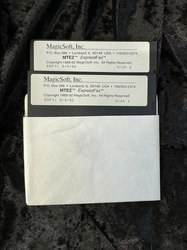 MagicSoft Inc MTEZ Express Fax - 5.25 Floppy Media | eBay